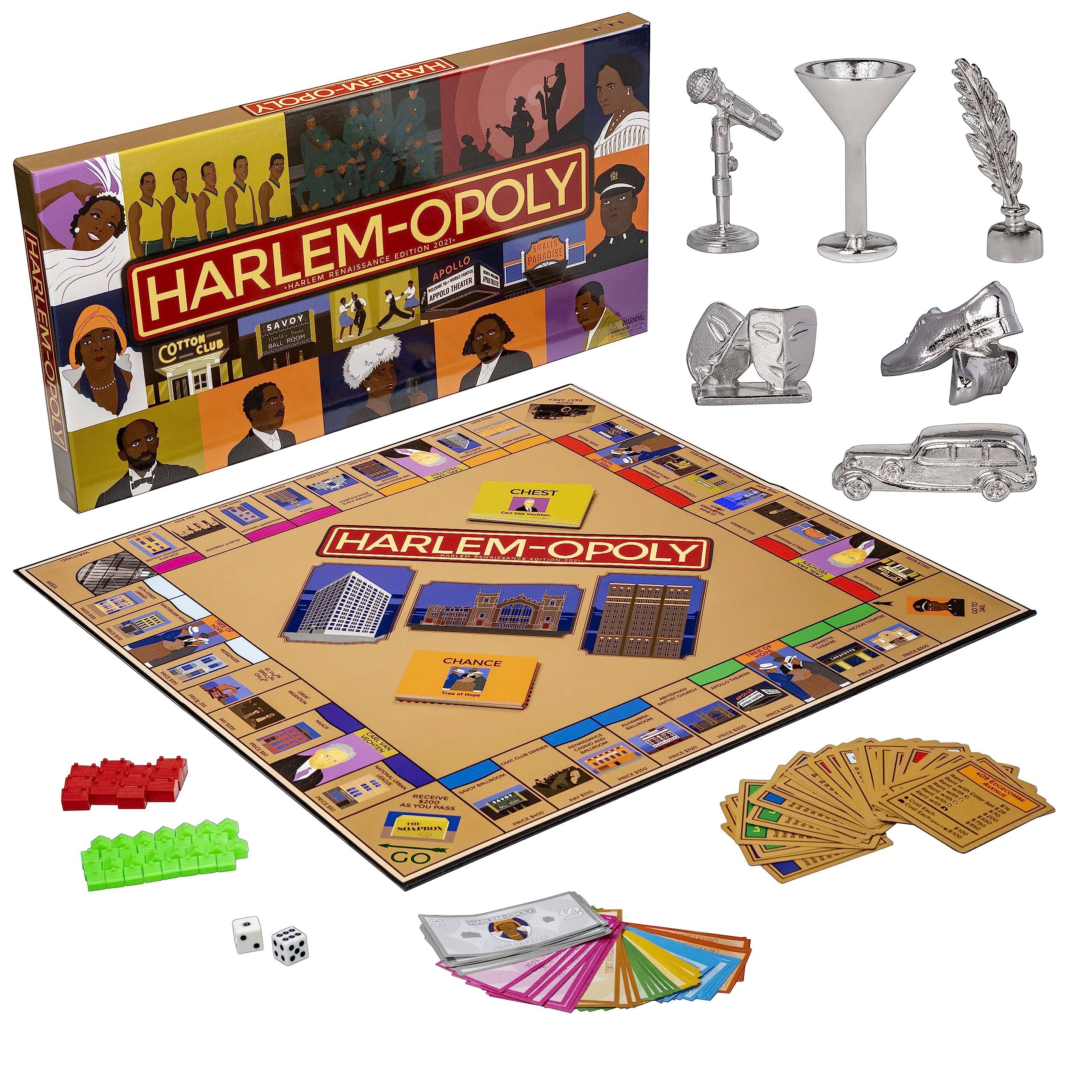 Harlem-Opoly - Harlem Renaissance Edition Board Game - Famous Harlem ...
