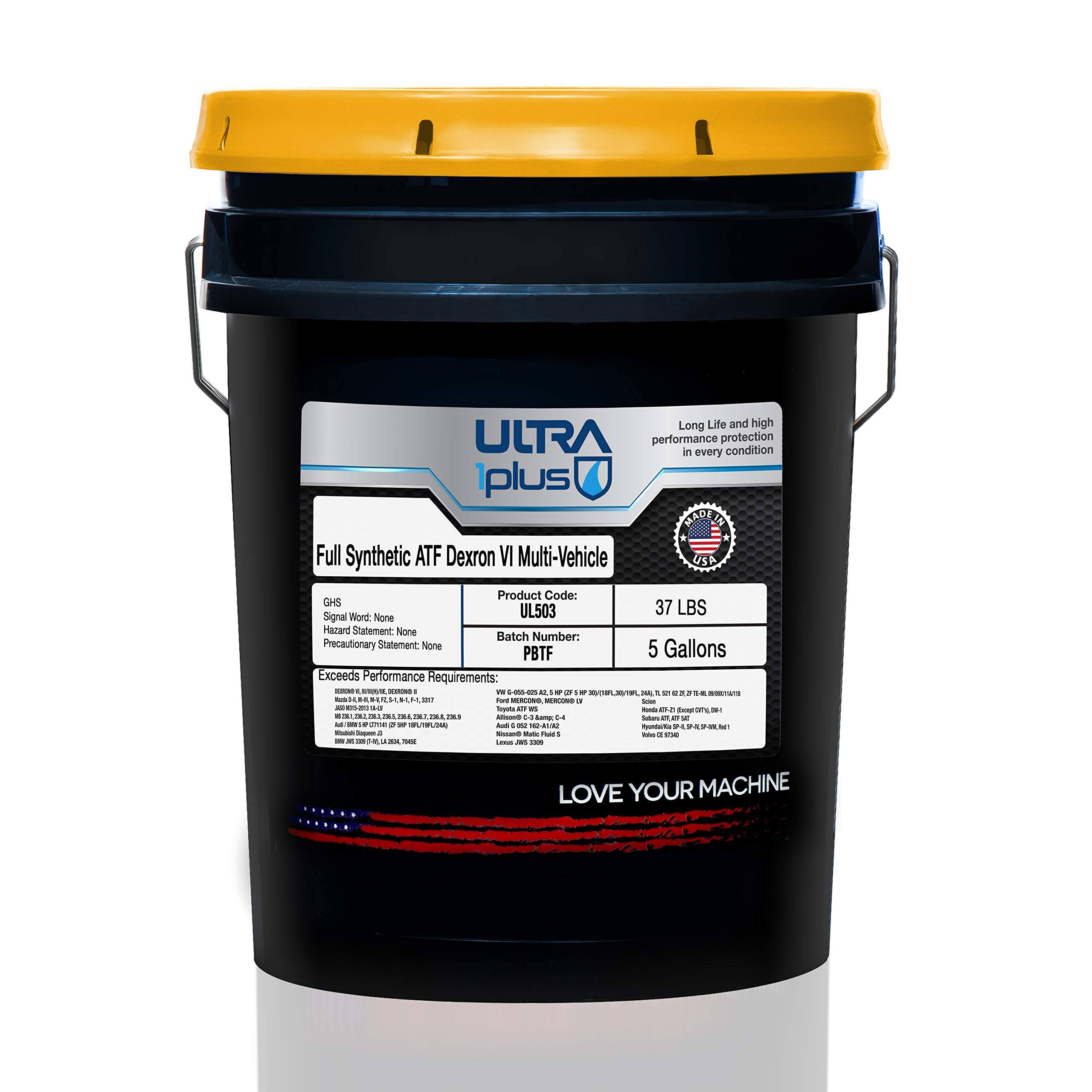 Ultra1plus Full Synthetic ATF Dexron VI Multi-Vehicle | Pail (5 Gal/19 L) - 2025 - $33.00